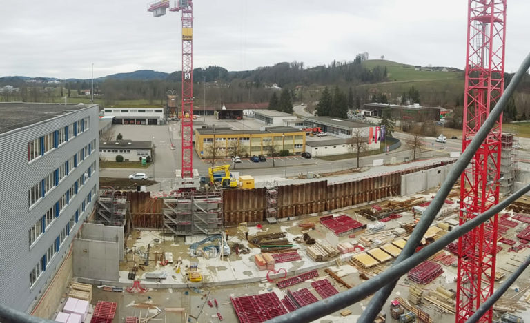 GEOINFO | Referenz Vermessung | Logistikzentrum Oberbüren