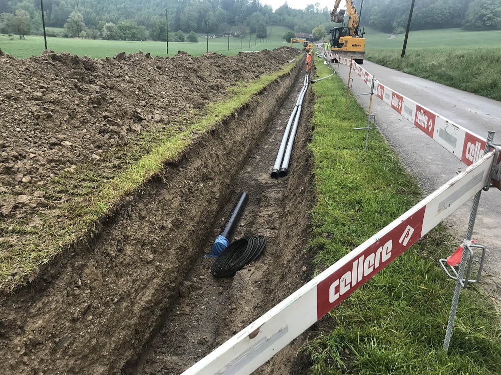 GEOINFO | Referenz Tiefbau | Neubau EW Ringleitung Wiezikon-Littenheid