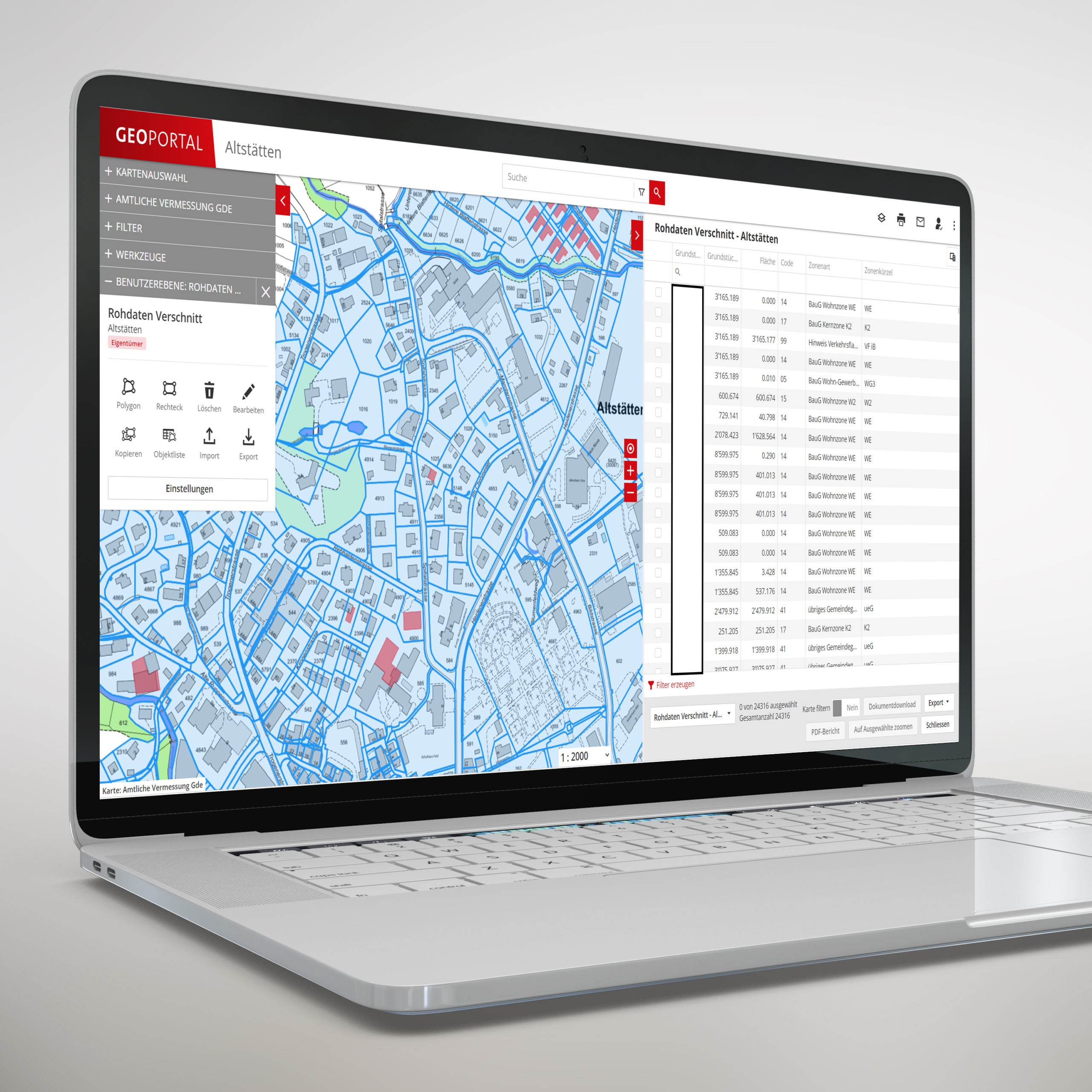 GEOINFO | Perimeter­verwaltung